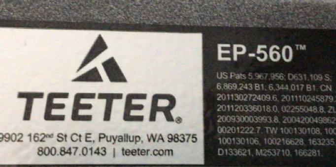 teeter EP-560 倒吊機, 運動產品, 運動與健身, 運動與健身 - 有氧健身器材 - Carousell