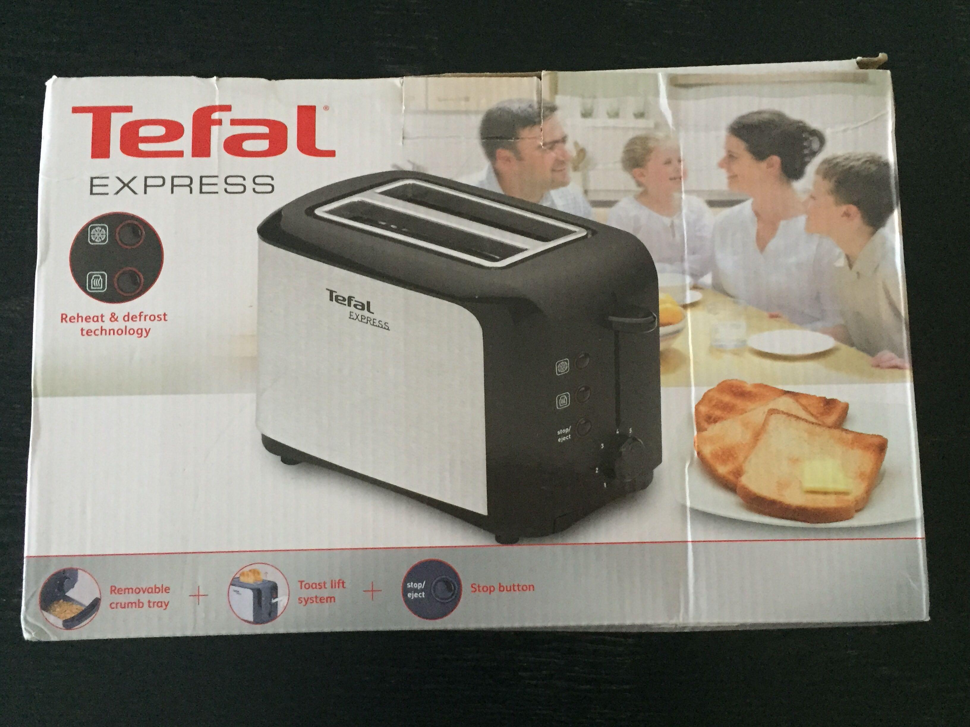 Tefal Toaster - Like new, TV & Home Appliances, Kitchen Appliances ...