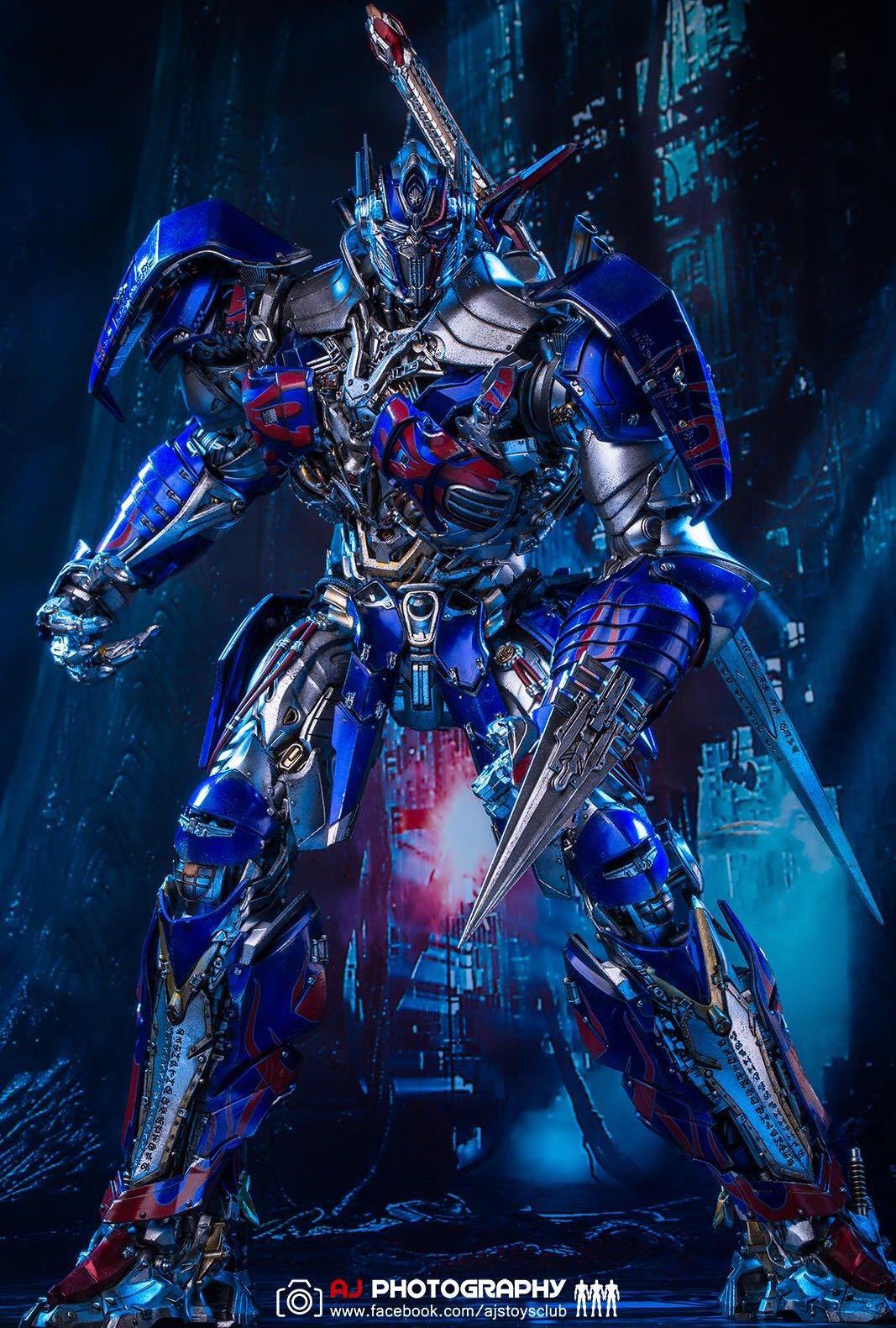 ThreeA Optimus Prime Transformers The Last Knight Collectible Premium ...