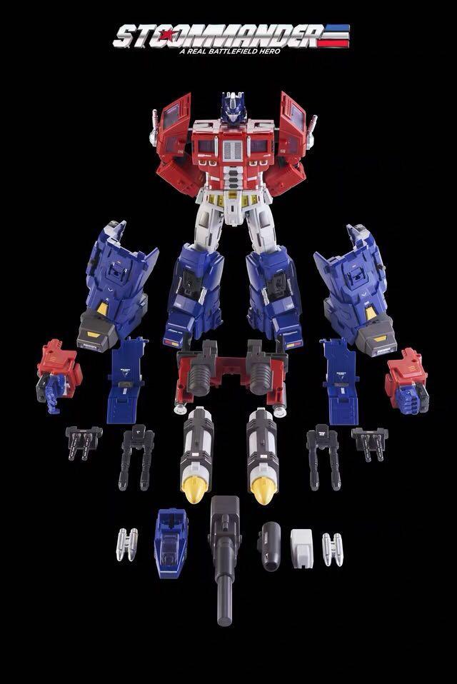 Transformers TFC Toys - STC-01A ST Commander Supreme Tactical Commander ...