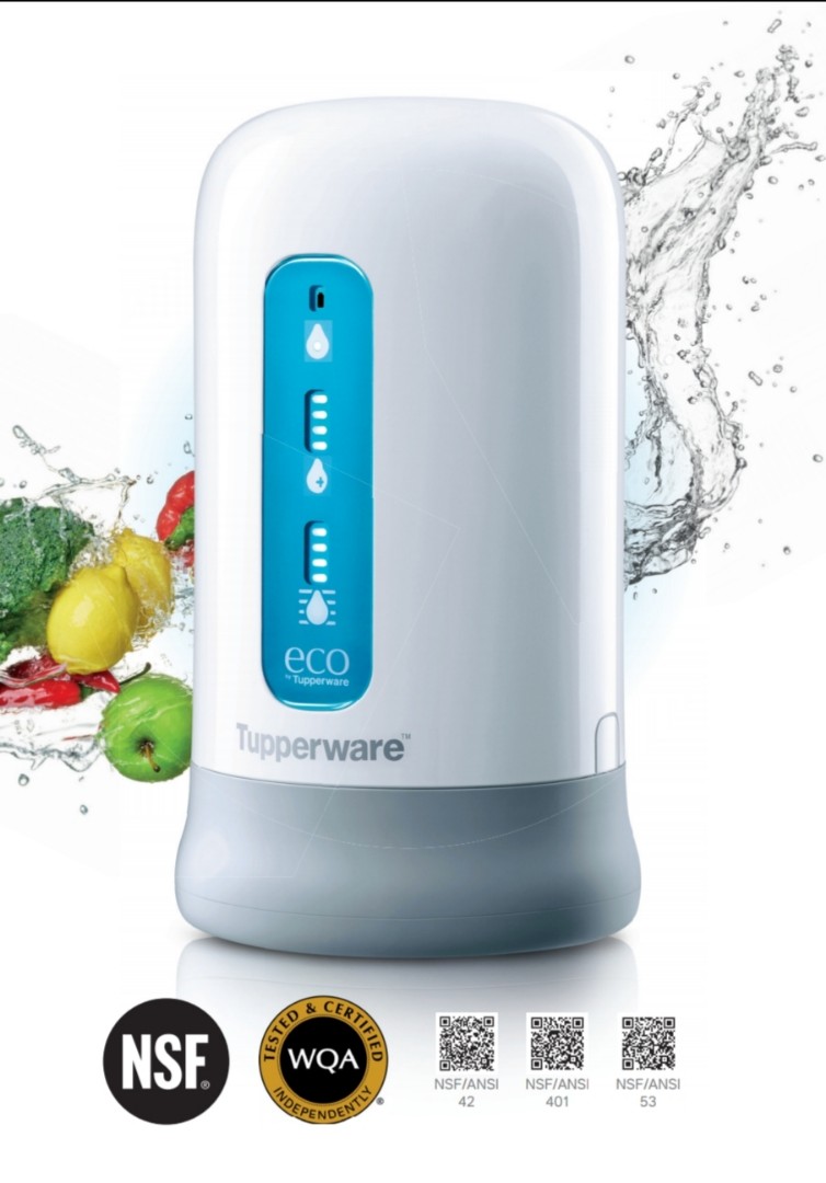 Tupperware Nano Nature Water Filtration System, TV & Home Appliances ...