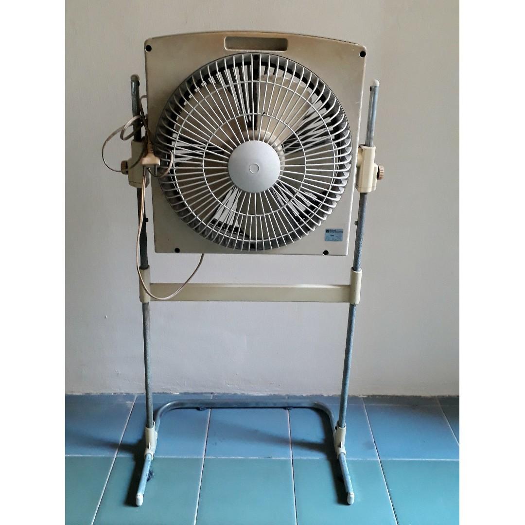 Vintage National Standing Louver Fan, Furniture & Home Living, Lighting ...