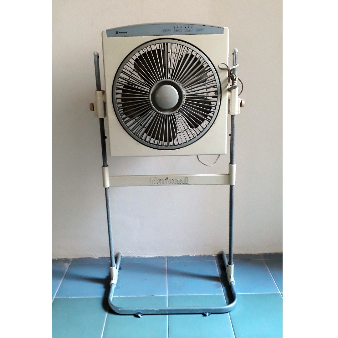 Vintage National Standing Louver Fan, Furniture & Home Living, Lighting ...