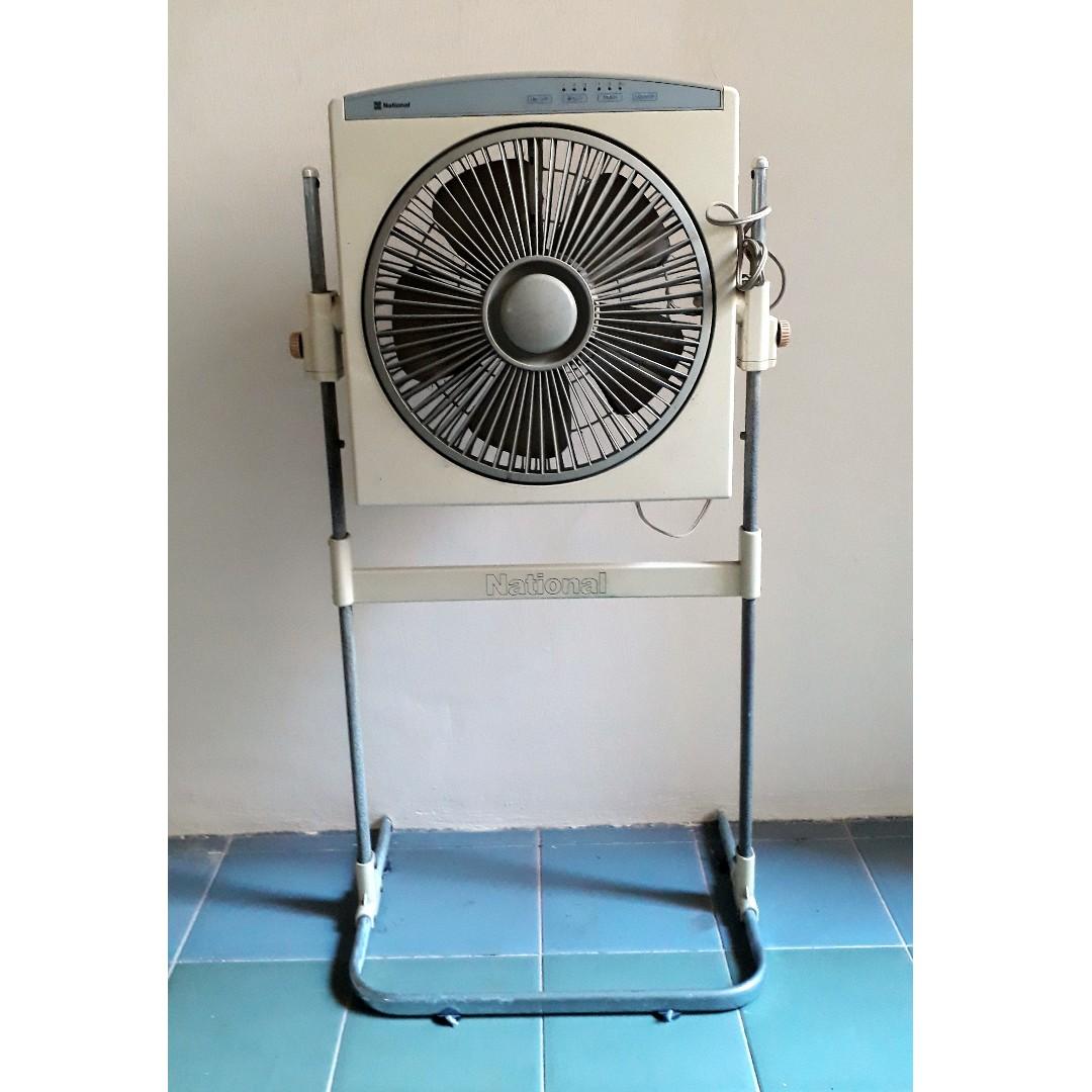 Vintage National Standing Louver Fan, Furniture & Home Living, Lighting ...