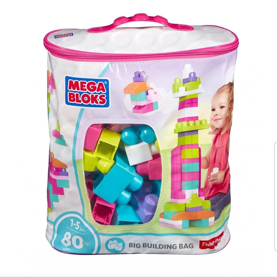 80pcs Mega Bloks First Builder Building Blocks Construction Educational ...