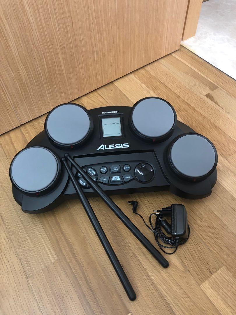 ALESIS COMPACTKIT 4, Hobbies & Toys, Music & Media, Musical Instruments ...