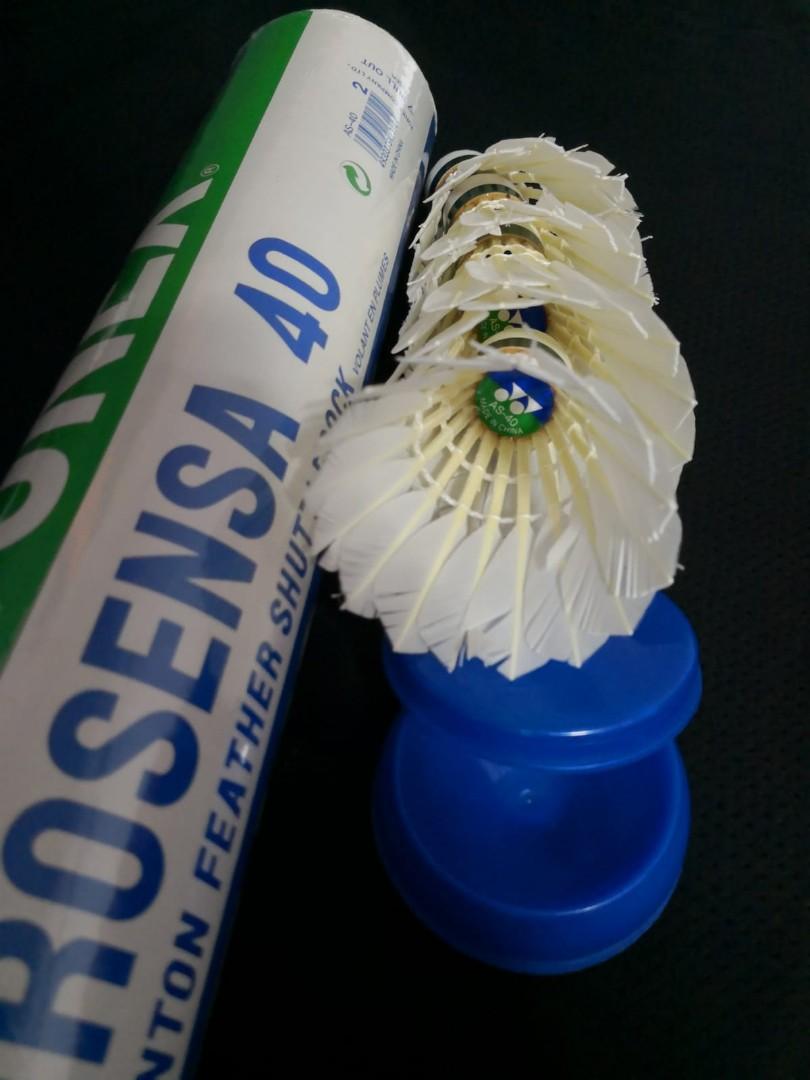 Badminton Shuttlecock used shuttle secondhand mix yonex as40, as50, rsl ultimate, Sports ...