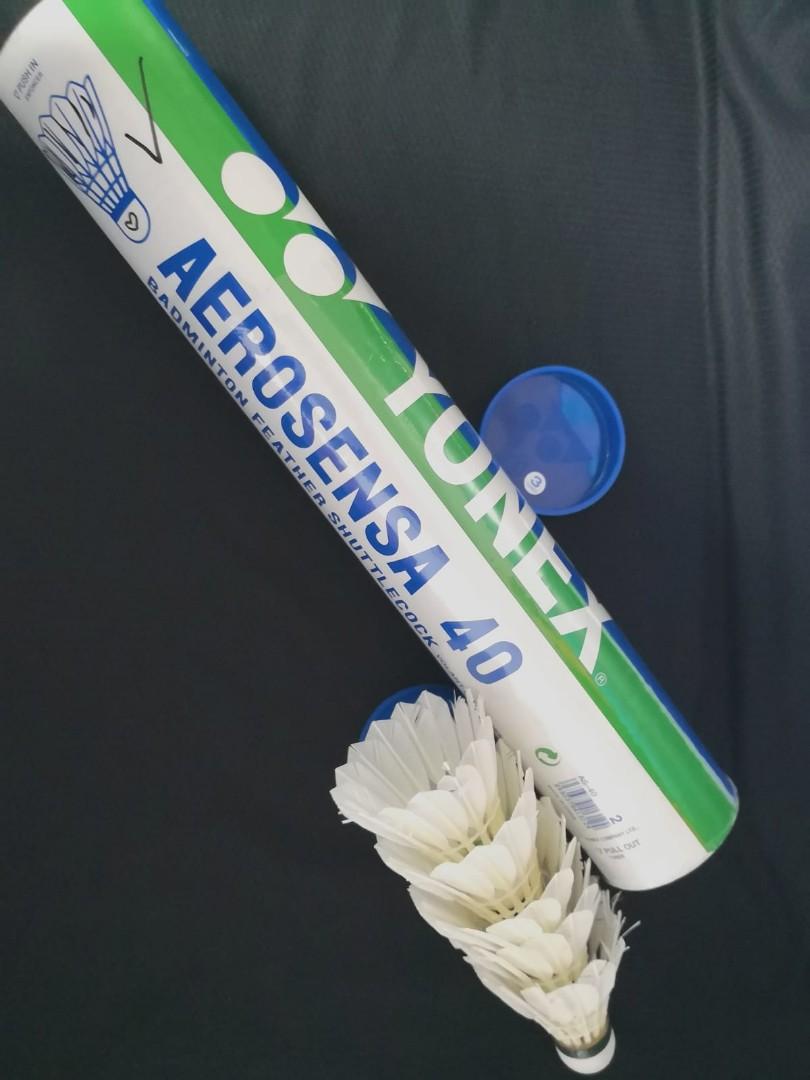Badminton Shuttlecock used shuttle secondhand mix yonex as40, as50, rsl ultimate, Sports ...