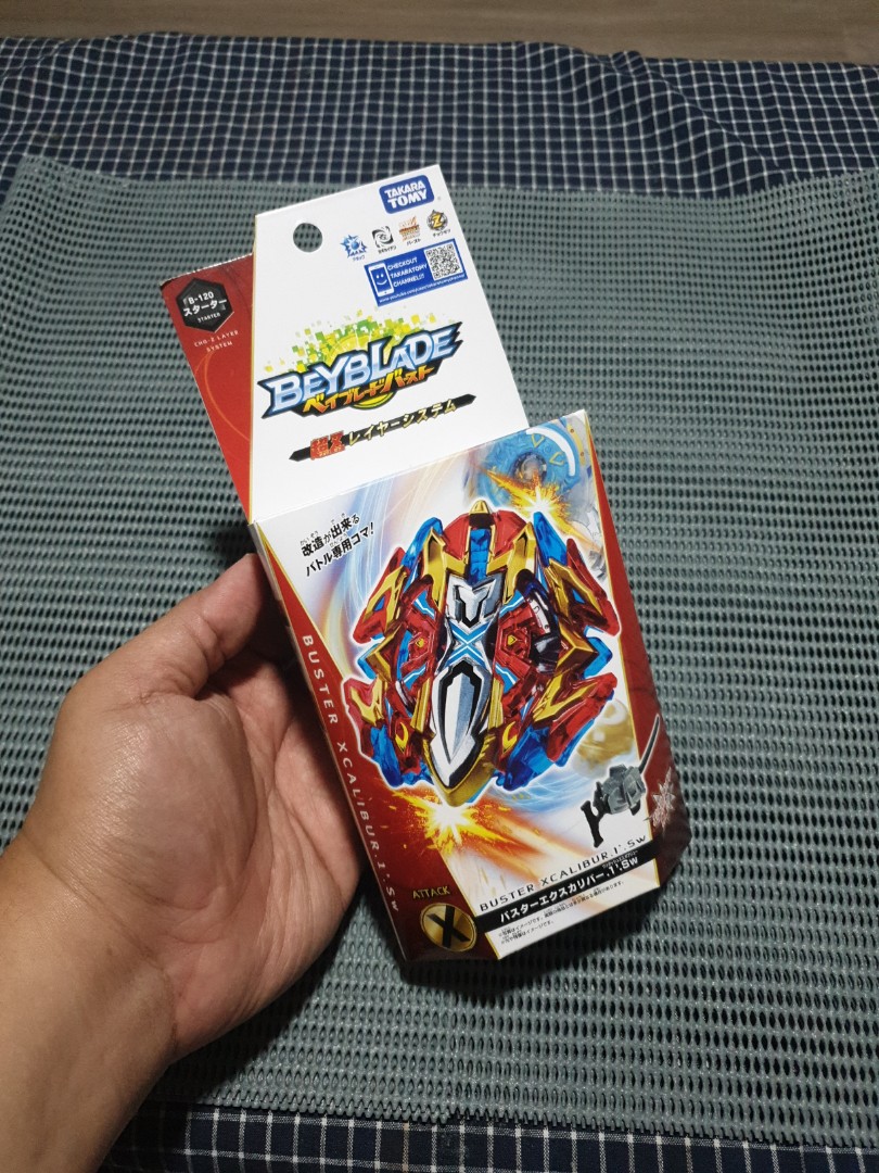 [Beyblade] Buster Xcalibur (bX.1'.Sw) [B-120], Hobbies & Toys, Toys ...