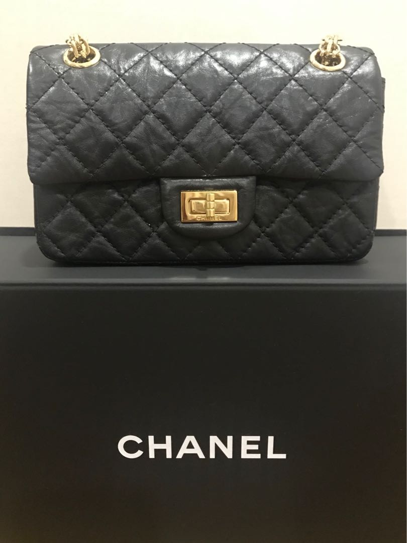 Chanel mini reissue 2.55, Luxury, Bags & Wallets on Carousell