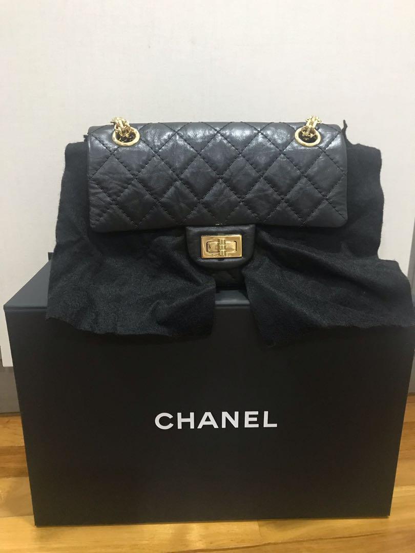 Chanel mini reissue 2.55, Luxury, Bags & Wallets on Carousell