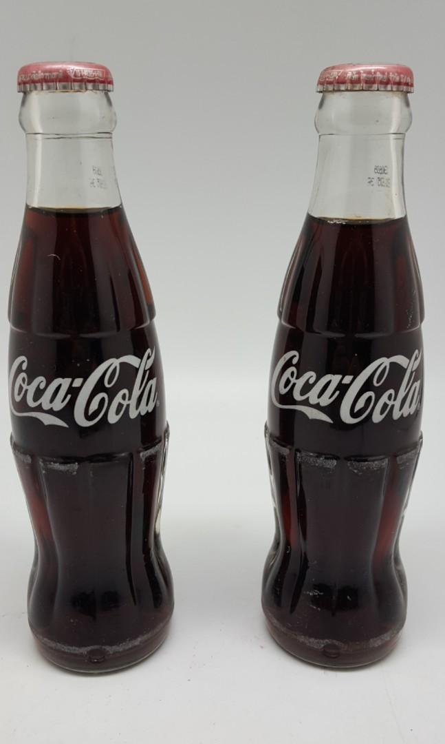 Coca Cola bottles small sized, Furniture & Home Living, Home Decor ...