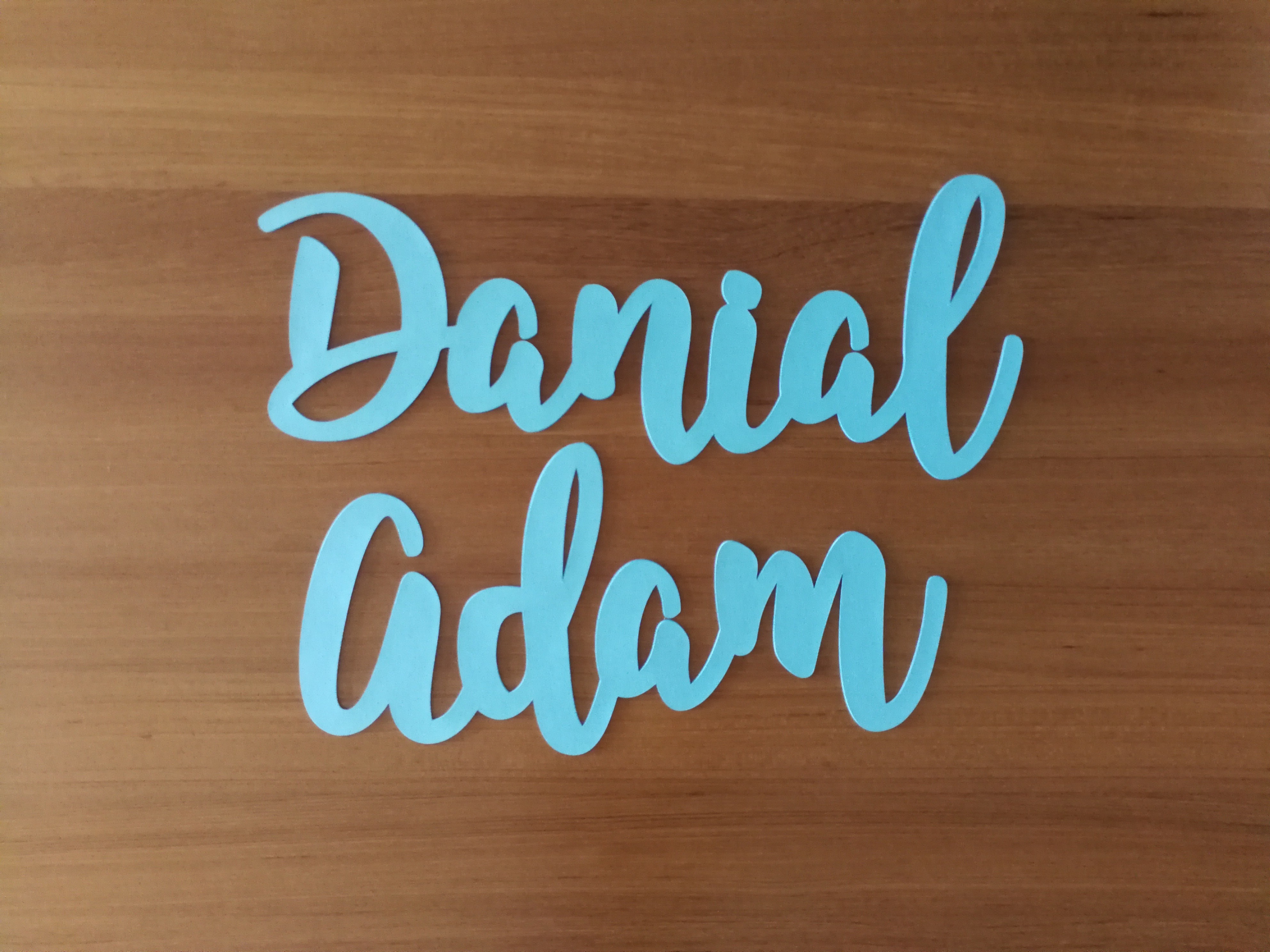 Customized Backdrop Names - Dessert Table Party, Hobbies & Toys ...