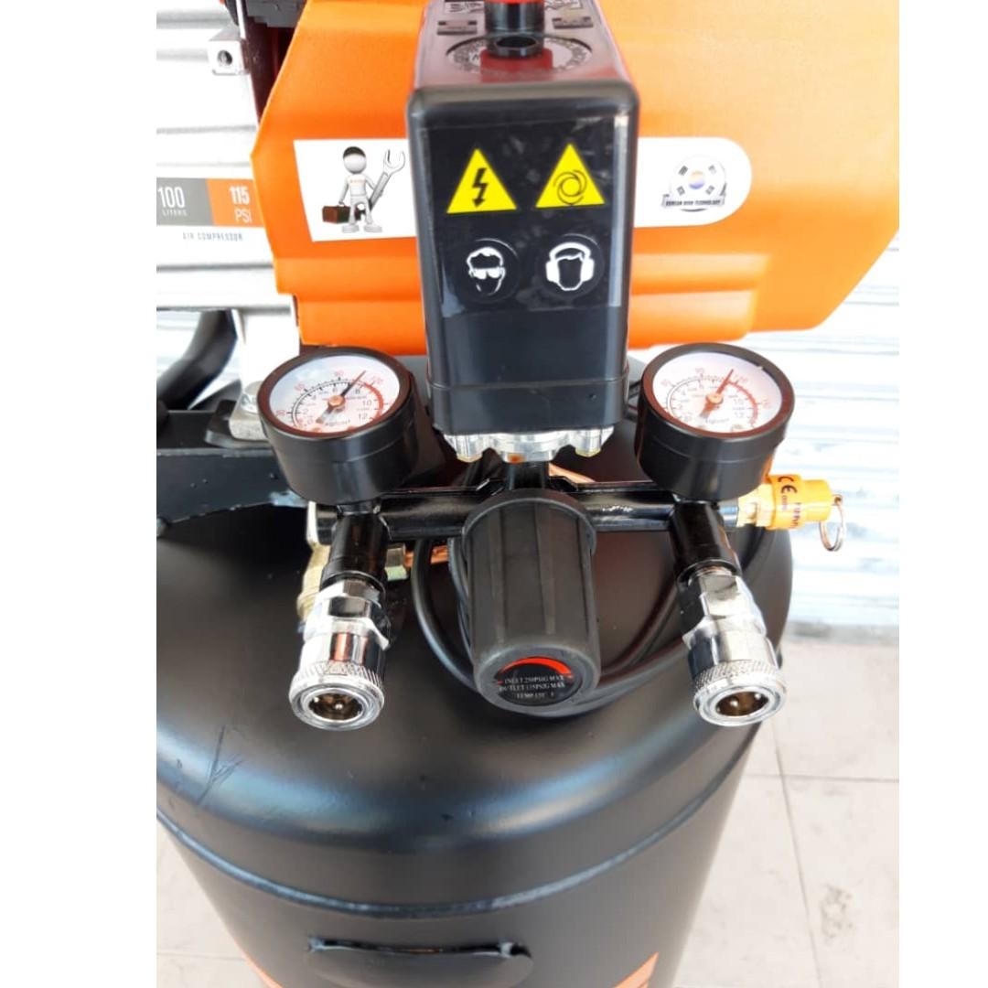 DAEWOO DAC100DV Air Compressor Vertical Tank 100L 2hp, Everything Else ...