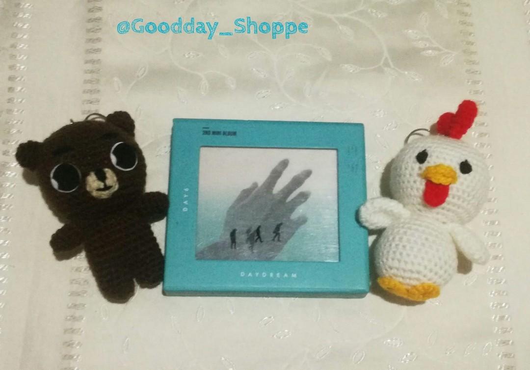 Day6 Mascots Crochet Whole Body keychain, Hobbies & Toys, Memorabilia ...