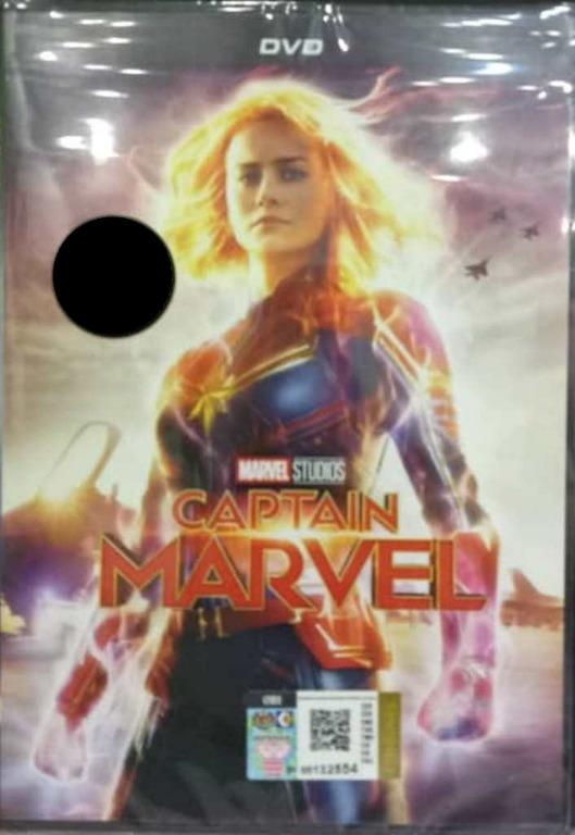 English Movie Captain Marvel DVD, Hobbies & Toys, Music & Media, CDs ...