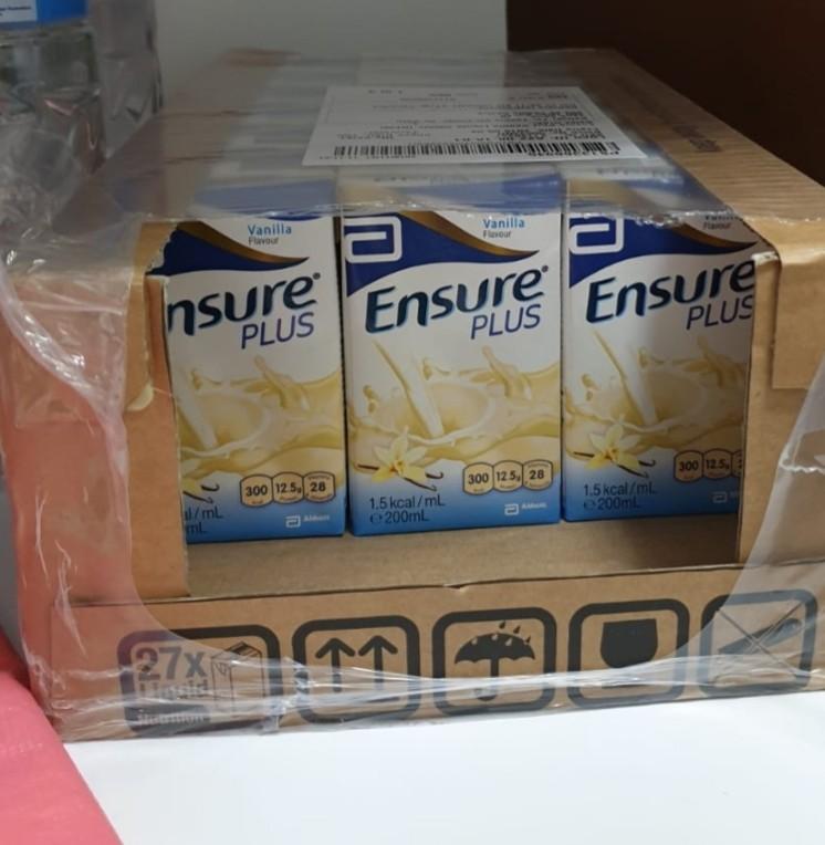 Ensure Plus - 21 packets, Health & Nutrition, Health Supplements ...