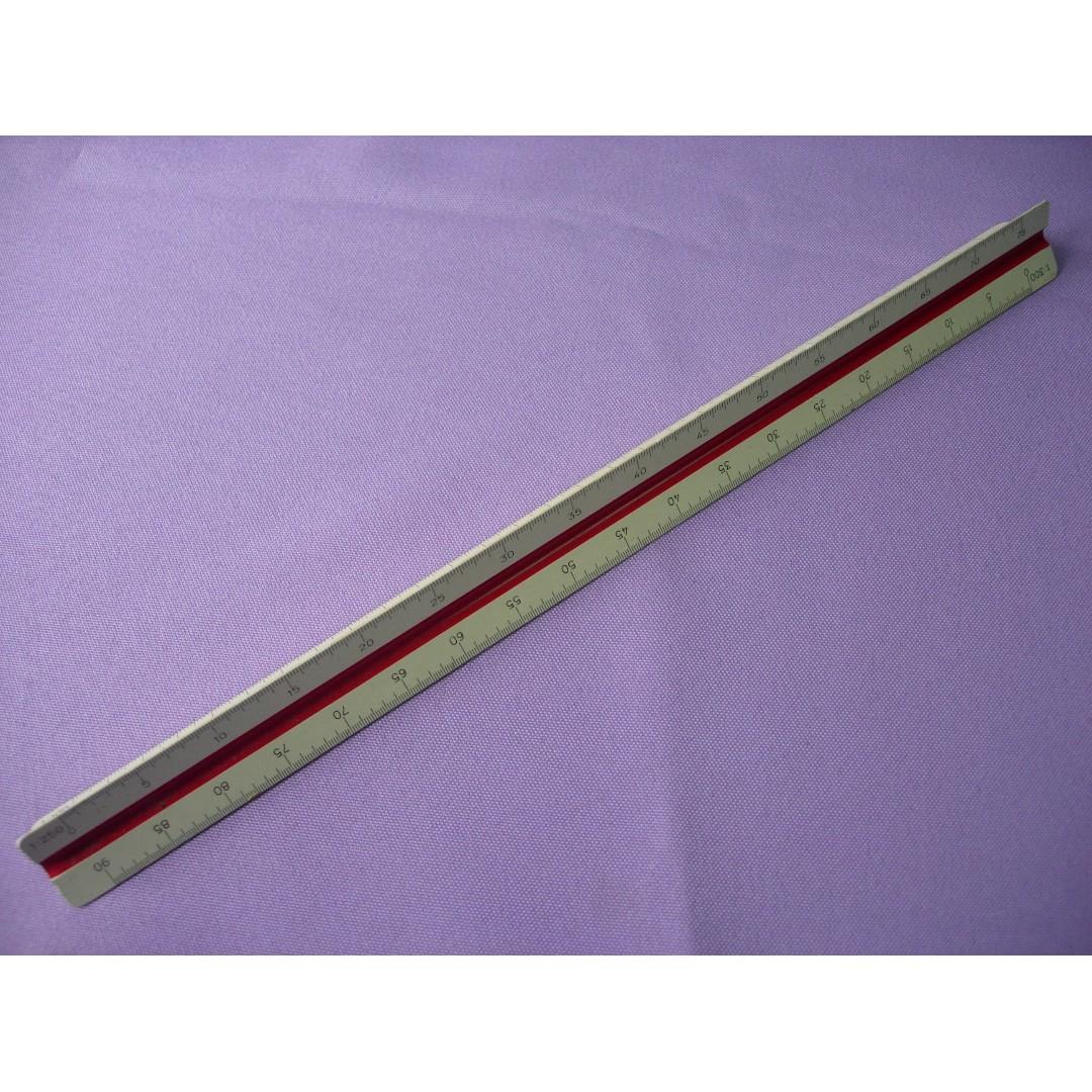 Faber-Castell 853-B Metric Triangular Scale Ruler (30cm) 德國 Faber ...
