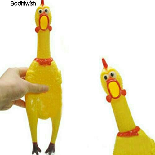 Funny Shrilling Chicken Vent Chicken Sound Squeeze Screaming Toys ...
