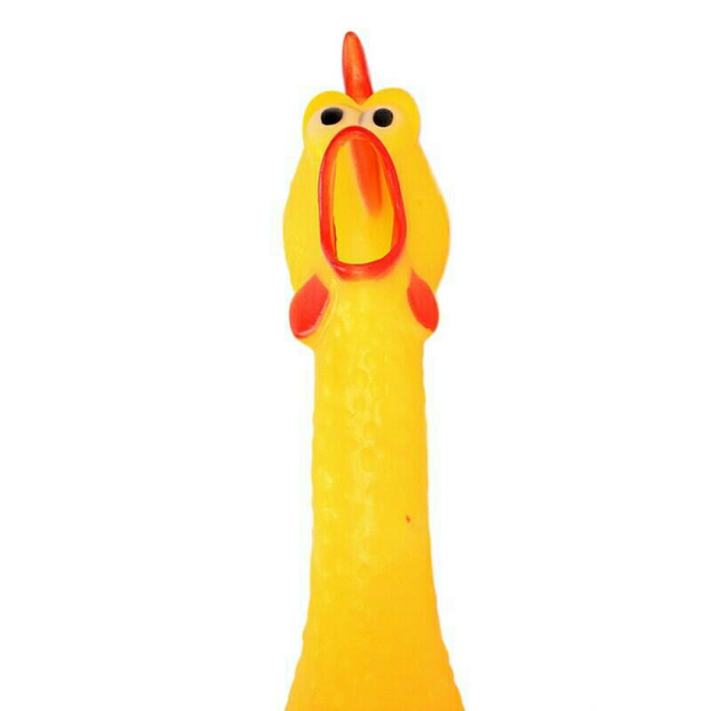 Funny Shrilling Chicken Vent Chicken Sound Squeeze Screaming Toys ...