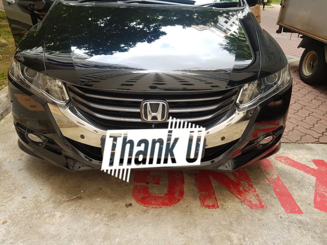 Honda Odyssey RB3 chrome bumper, Car Accessories, Accessories on Carousell