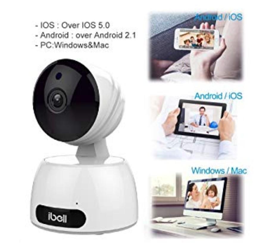 IBELL Wireless IP Camera, Furniture & Home Living, Security & Locks ...