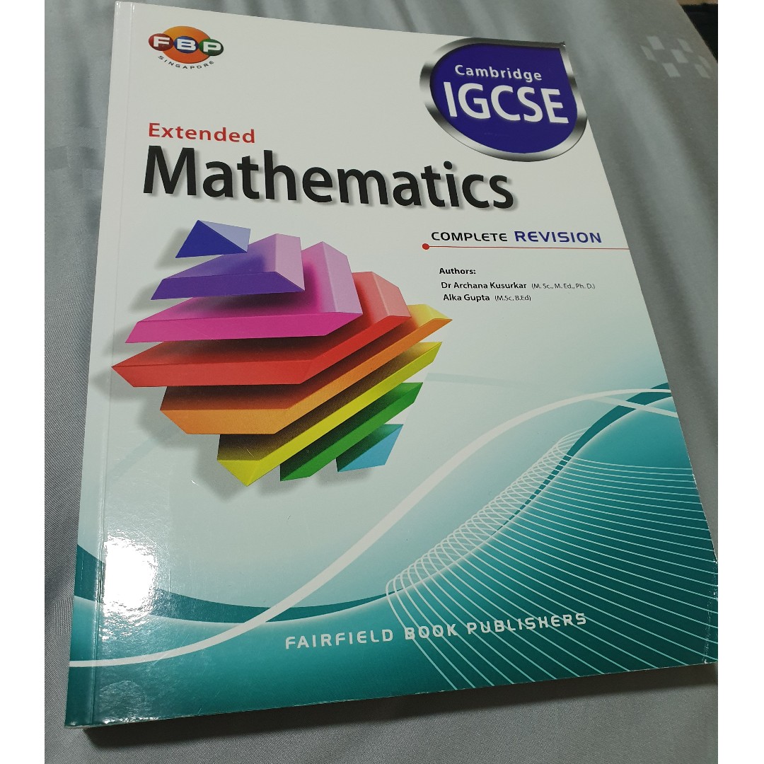 IGCSE Extended Mathematics (A Complete Revision) (Fairfield), Hobbies & Toys, Books & Magazines ...