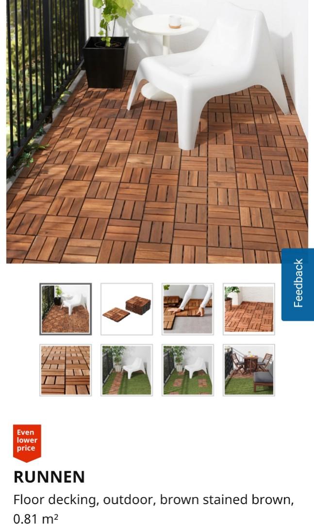 IKEA RUNNEN Floor Decking, Everything Else on Carousell