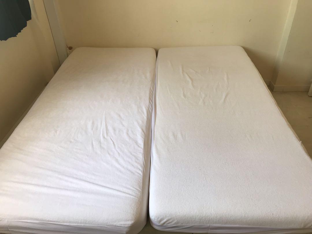 IKEA Single 90 200 Malvik Mattress Furniture Home Living Furniture Bed Frames Mattresses on Carousell