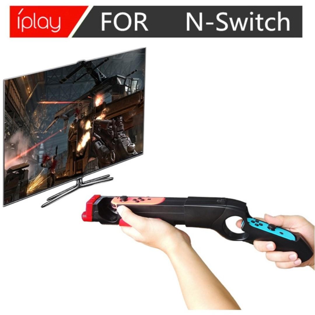 [In Stock] iPlay Nintendo Switch Game Gun, Video Gaming, Video Game ...