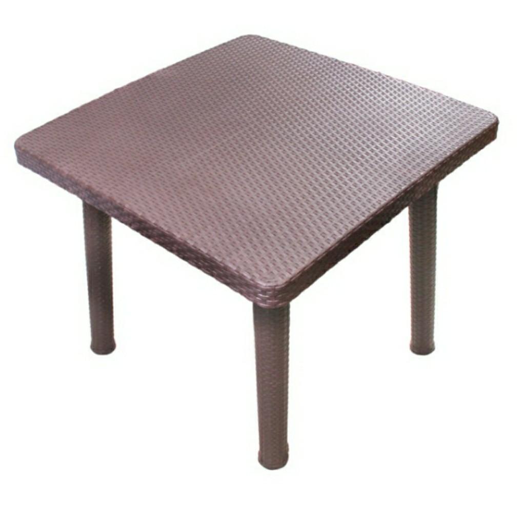JOLLY RATTAN TABLE 36" (Plastic Table/Dining Table/4 Seater/Dining ...