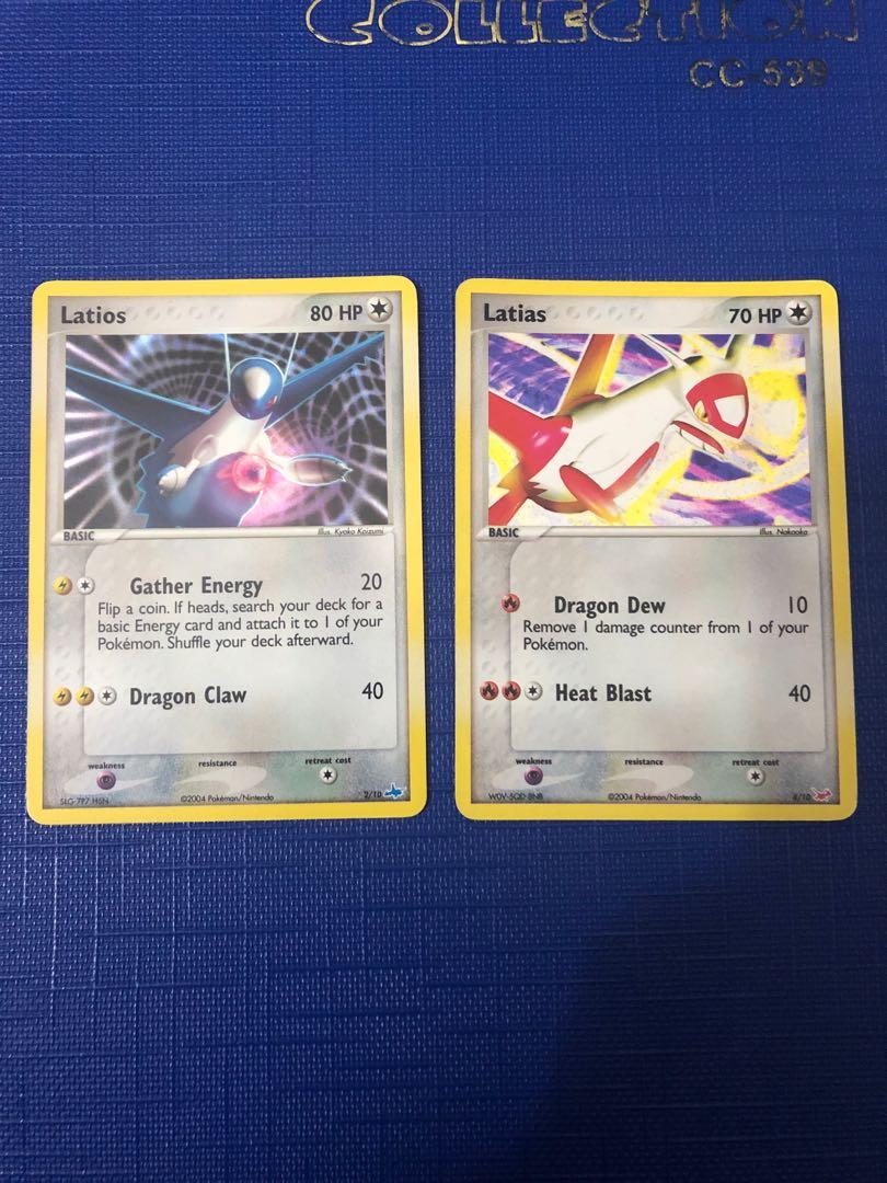 Latias & Latios Promo Pokemon Cards, Hobbies & Toys, Toys & Games on ...