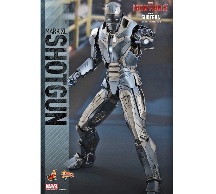 Mark XL Shotgun MK40 Iron Man 1/6 Iron Man 3 Hot Toys MMS309, Hobbies & Toys, Collectibles ...