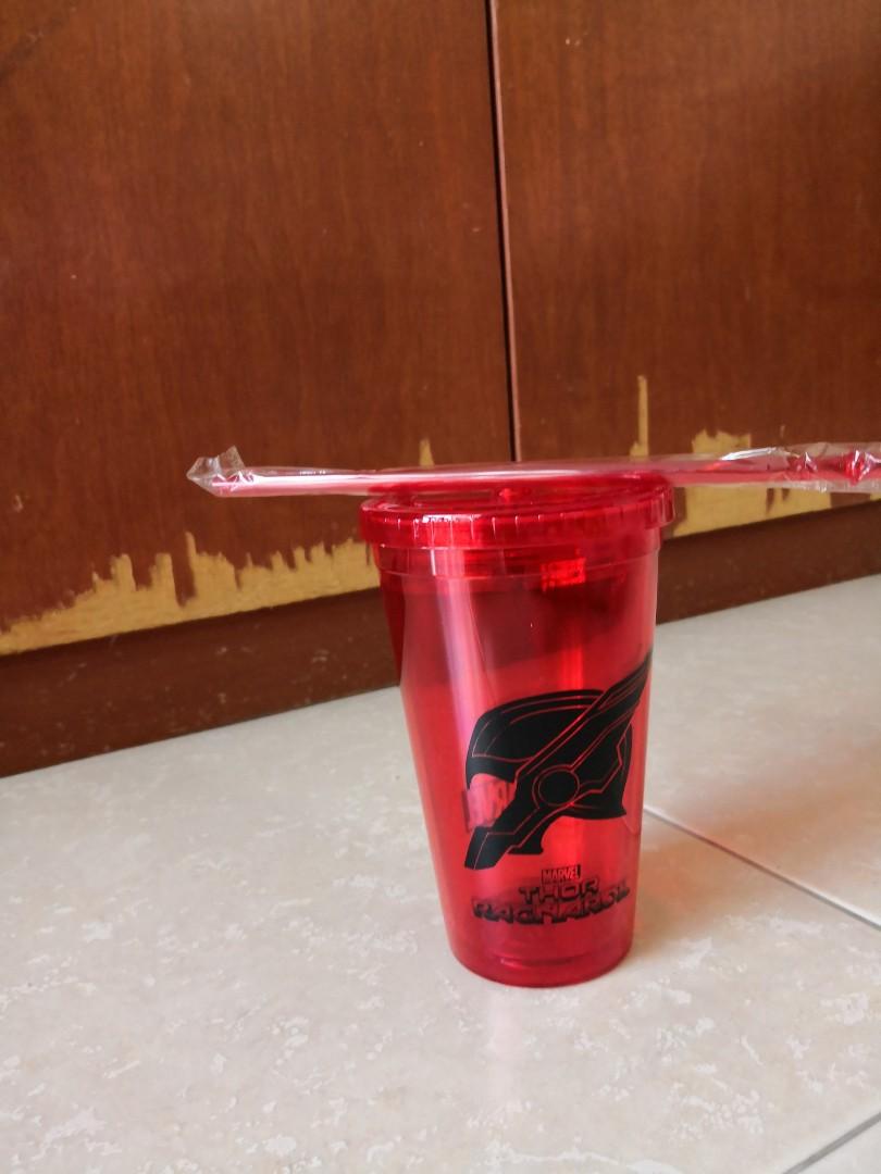 Marvel Plastic Cup, Thor Ragnarok, Everything Else on Carousell
