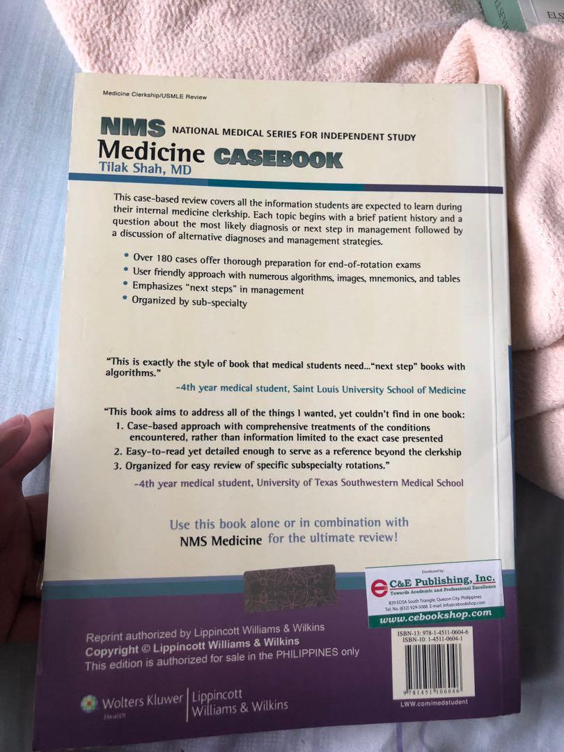 NMS Medicine Casebook Reviewer, Hobbies & Toys, Books & Magazines ...