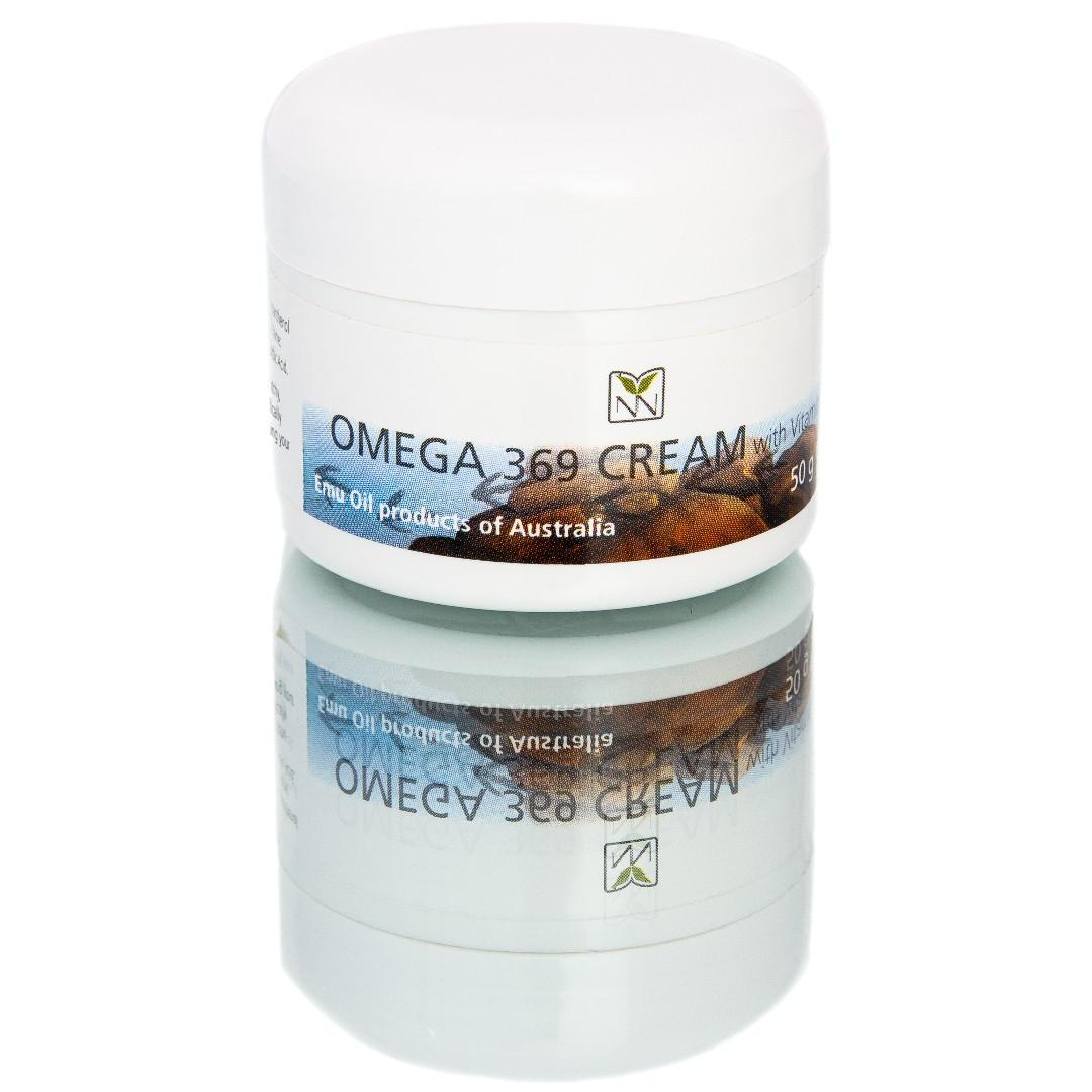 Omega 369 Pure Emu Oil Eczema Cream with Vitamin E (50g), Beauty ...