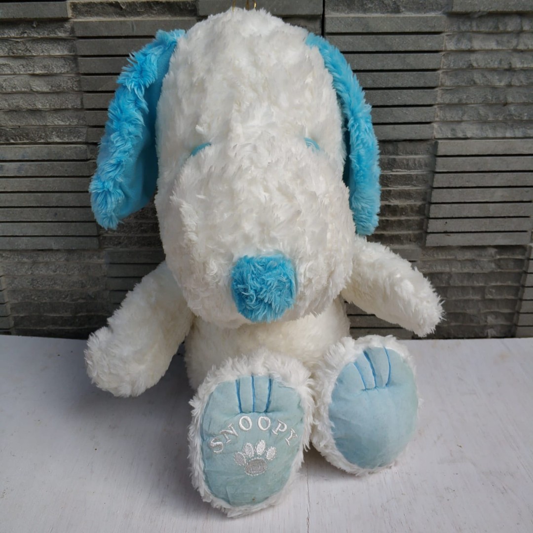 Peanuts Snoopy Blue Ears Vintage, Toys & Collectibles, Mainan di Carousell