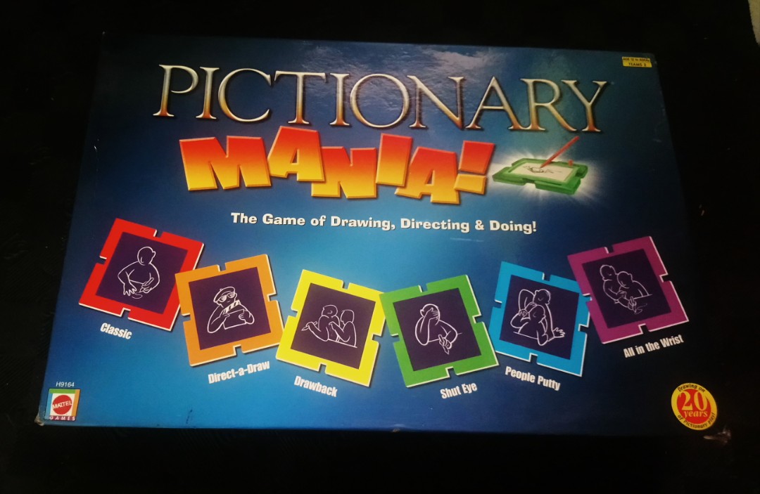 Pictionary Mania, Hobbies & Toys, Toys & Games on Carousell
