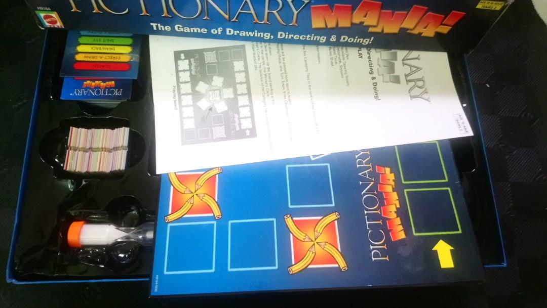 Pictionary Mania, Hobbies & Toys, Toys & Games on Carousell
