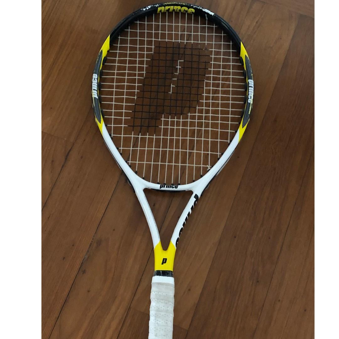 Prince AIRO YELLOW MP+ Tennis Racquet, Sports Equipment, Sports & Games ...