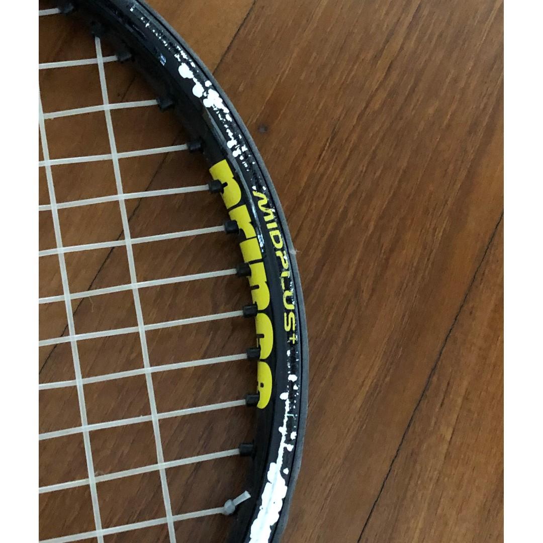 Prince AIRO YELLOW MP+ Tennis Racquet, Sports Equipment, Sports & Games ...