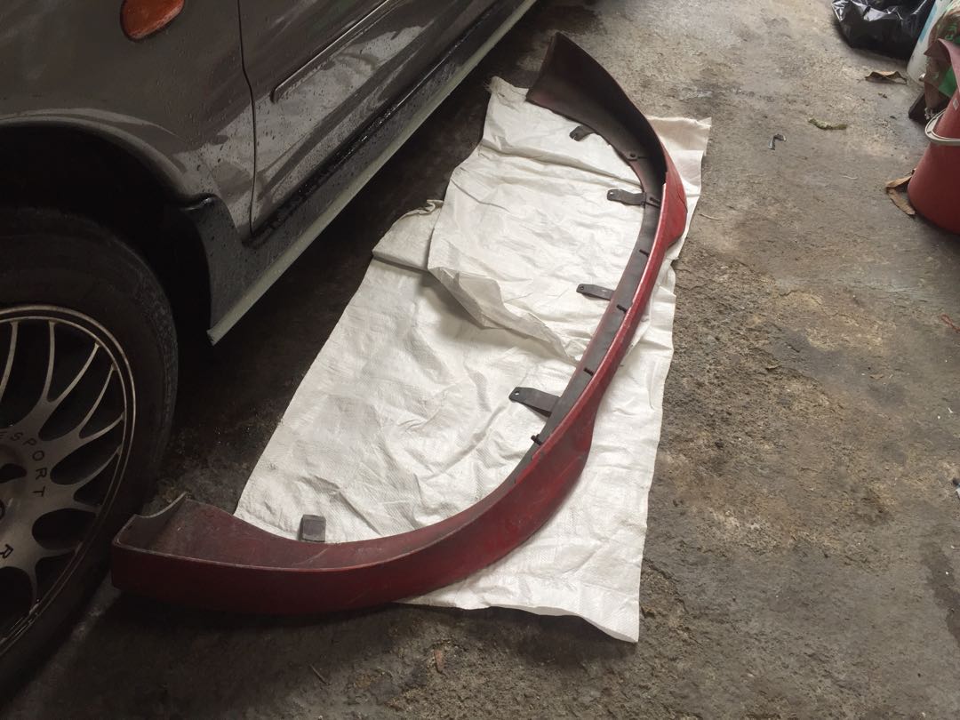 Proton wira front bumper se Skirt (Ori), Auto Accessories on Carousell