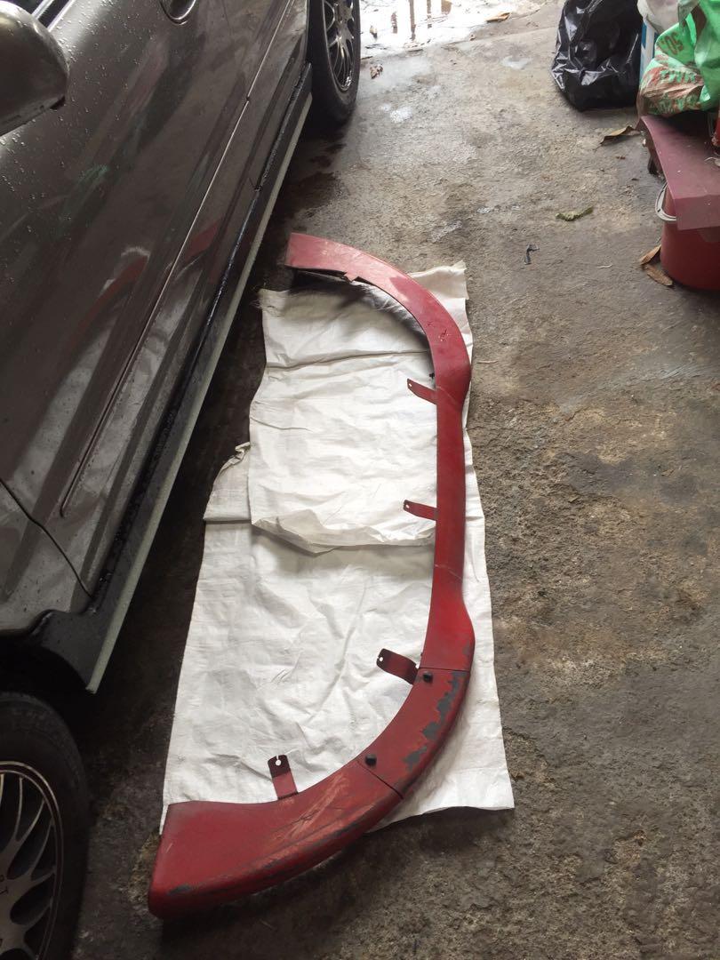 Proton wira front bumper se Skirt (Ori), Auto Accessories on Carousell