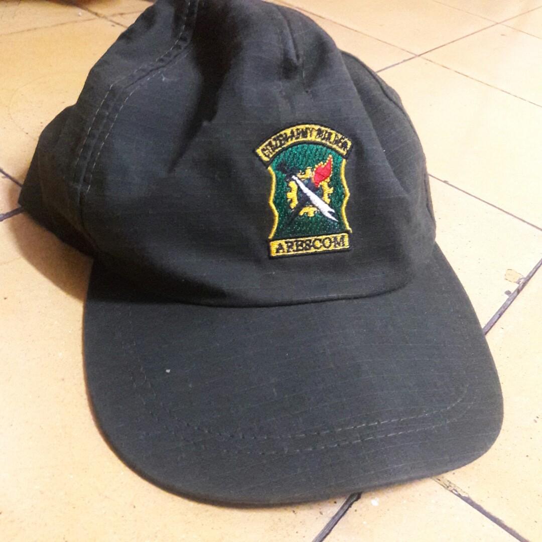 ROTC Cap & Garrison Belt, Men's Fashion, Bottoms, Chinos on Carousell