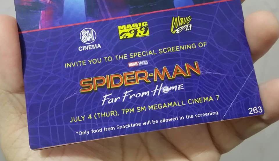 Spider-Man Premier Tickets, Tickets & Vouchers, Event Tickets on Carousell