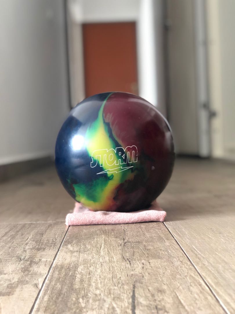 Storm optimus solid bowling ball, Sports Equipment, Sports & Games ...