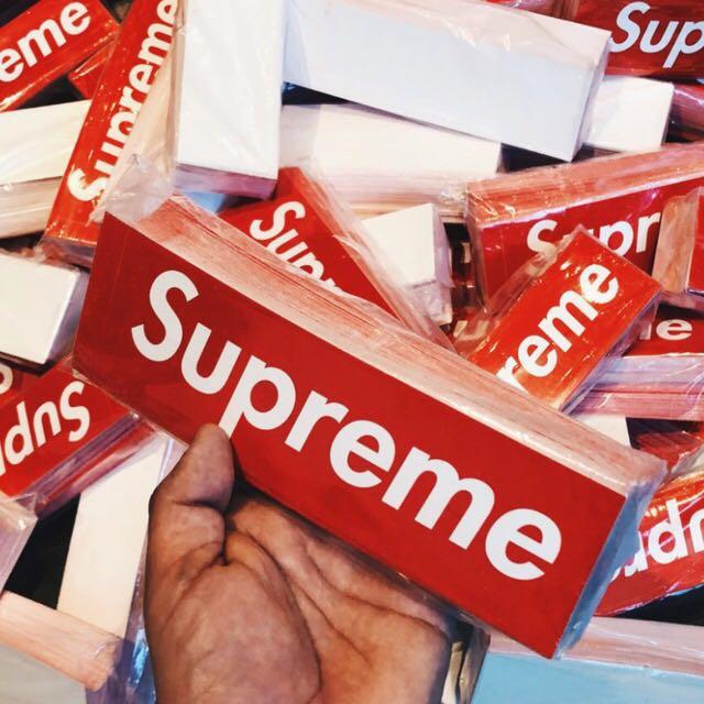 Supreme Classic Red Bogo Stickers, Hobbies & Toys, Stationery & Craft ...