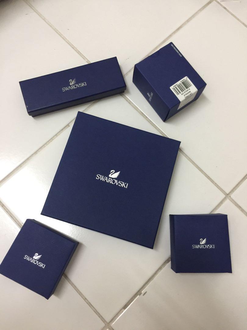 Swarovski boxes, Women's Fashion, Jewelry & Organisers, Accessory ...