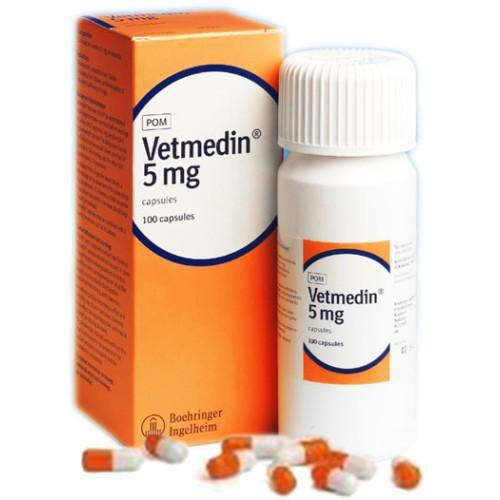 Vetmedin (Pimobendan) 5mg 100 Capsules for Dogs 狗狗心臟病藥膠囊, 寵物用品, 寵物衣服 - Carousell