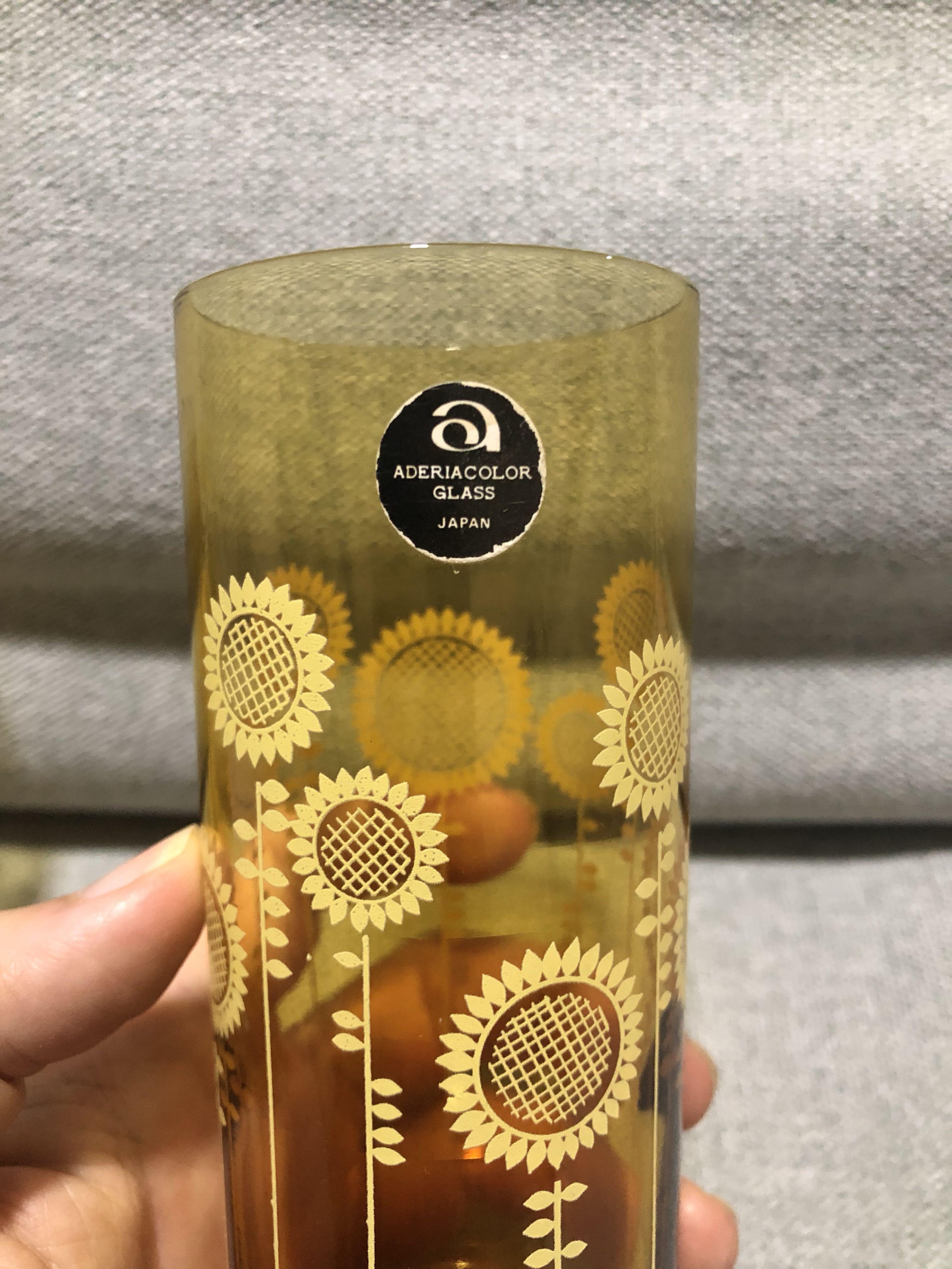 Vintage collectible Aderia footed glasses, Hobbies & Toys, Memorabilia & Collectibles, Vintage ...